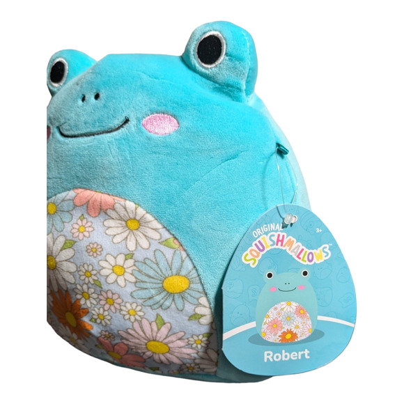 Squishmallows | Toys | Squishmallows 7 Robert The Frog With Floral ...